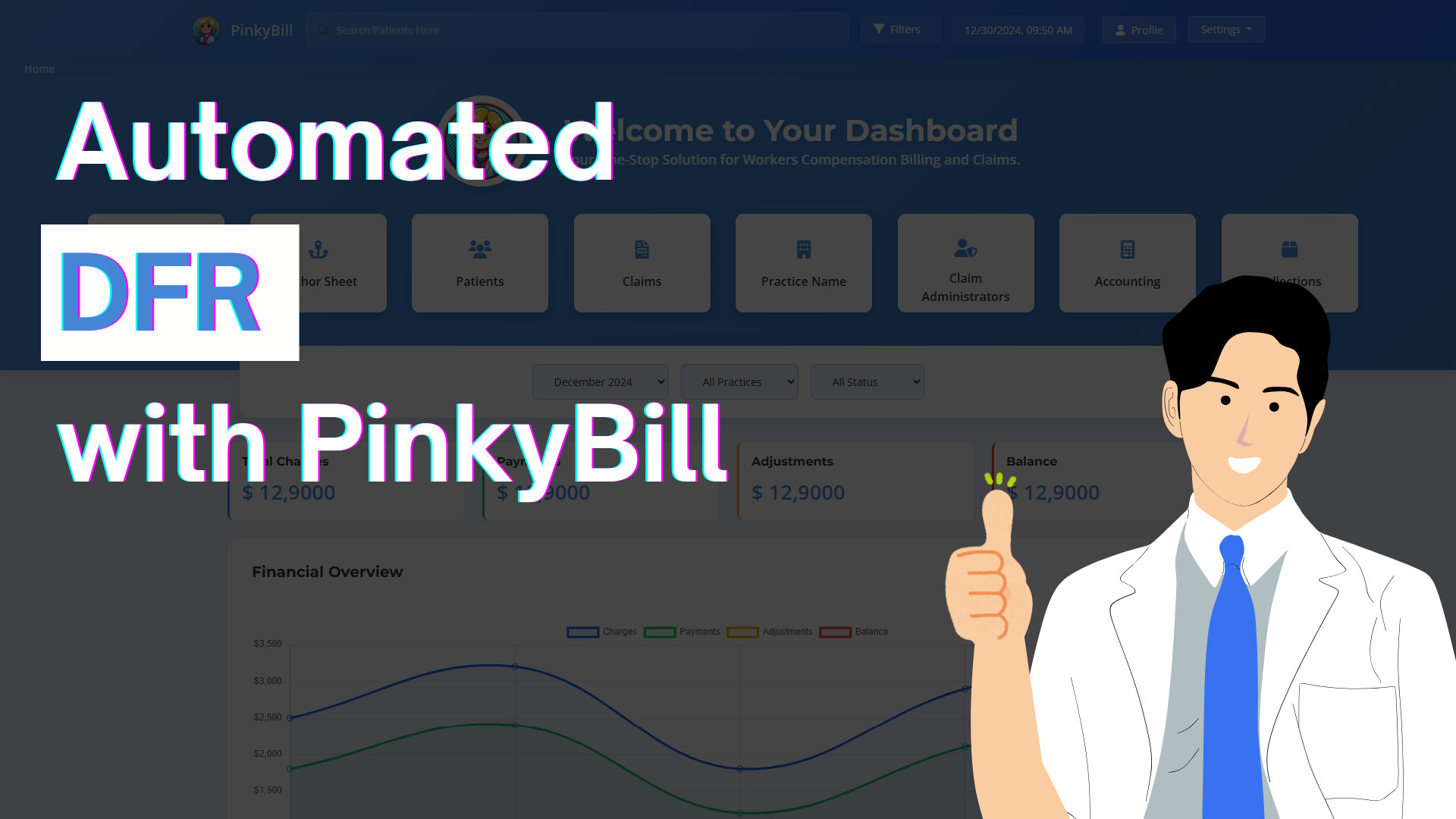 PinkyBill - Streamlined Claims Processing & Reporting